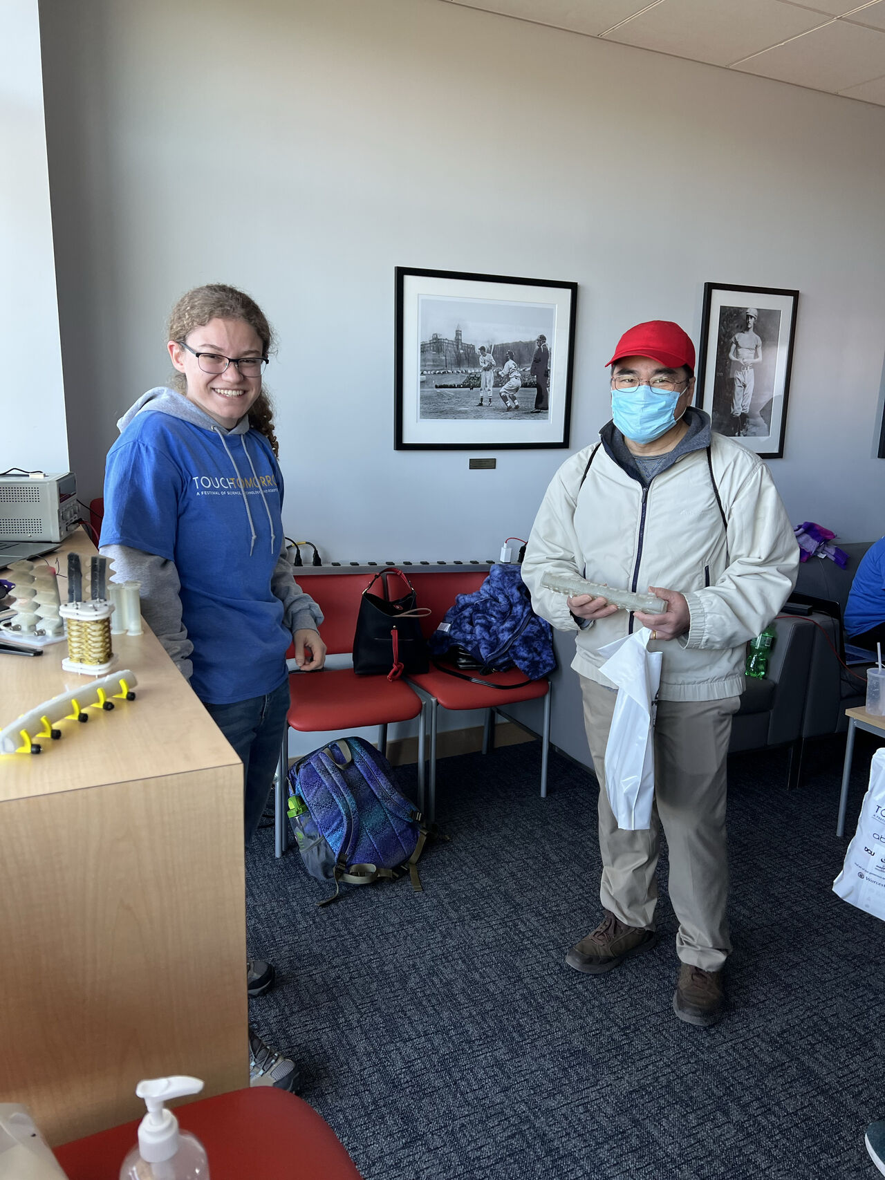 We Performed Research Demonstrations at TouchTomorrow | WPI Soft Robotics Lab